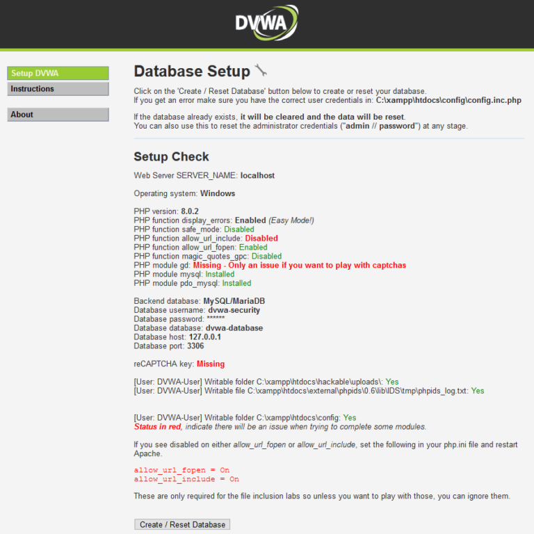 DVWA Ultimate Guide - First Steps and Walkthrough - Bug Hacking