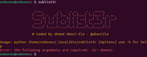 Sublist3r - Tool for Enumerating Subdomains - Bug Hacking