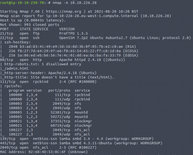 TryHackMe Kenobi Walkthrough - Bug Hacking