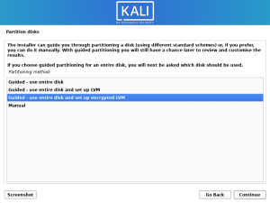 How to Encrypt Kali Linux After the Installation? - Bug Hacking